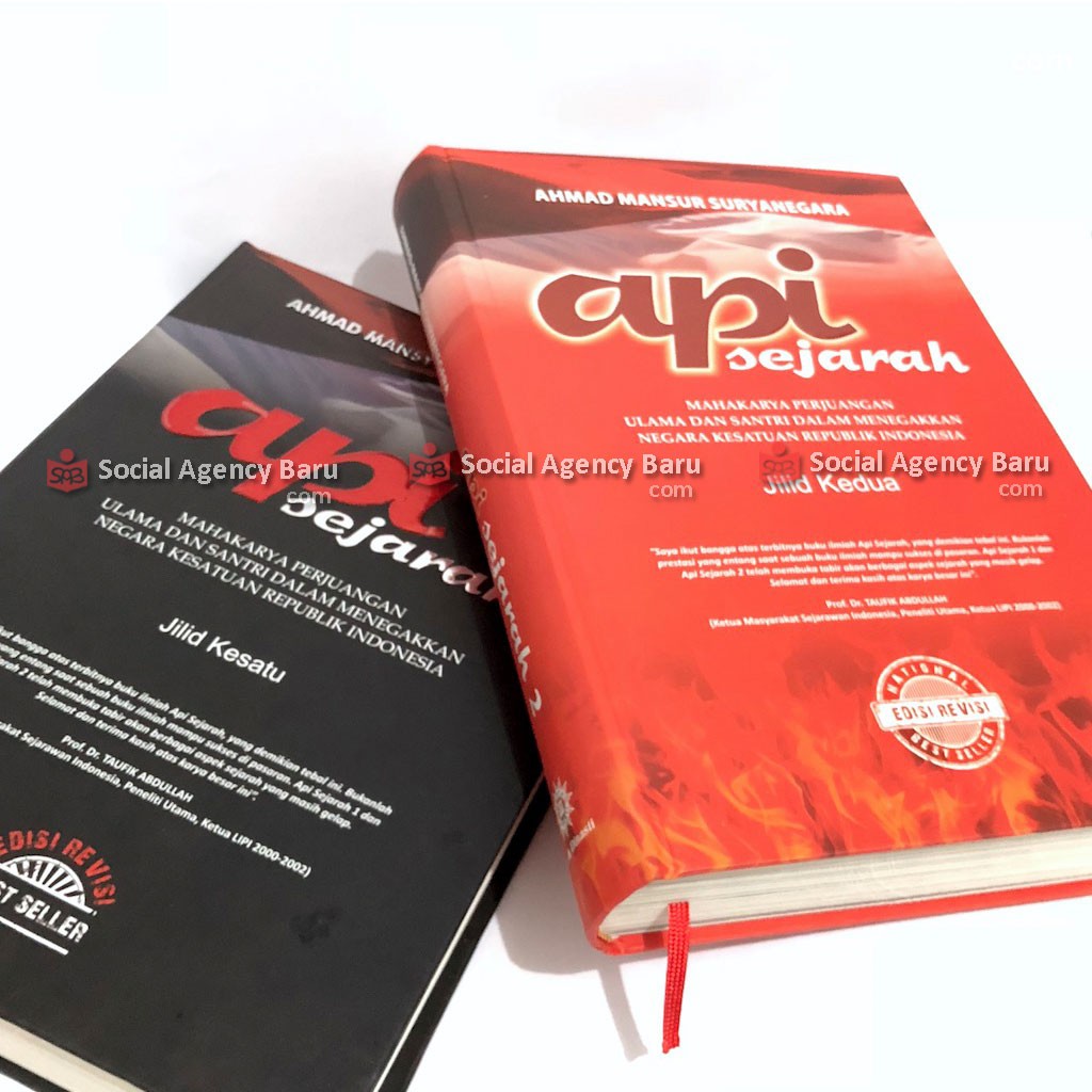 Jual Api Sejarah Paket Jilid 1 Dan 2 Original - Ahmad Mansyur ...