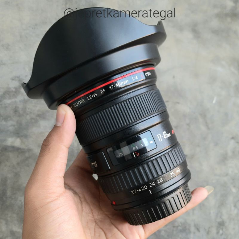Jual LENSA CANON 17-40MM F4 L SERIES MULUS SIAP PAKAI | Shopee Indonesia