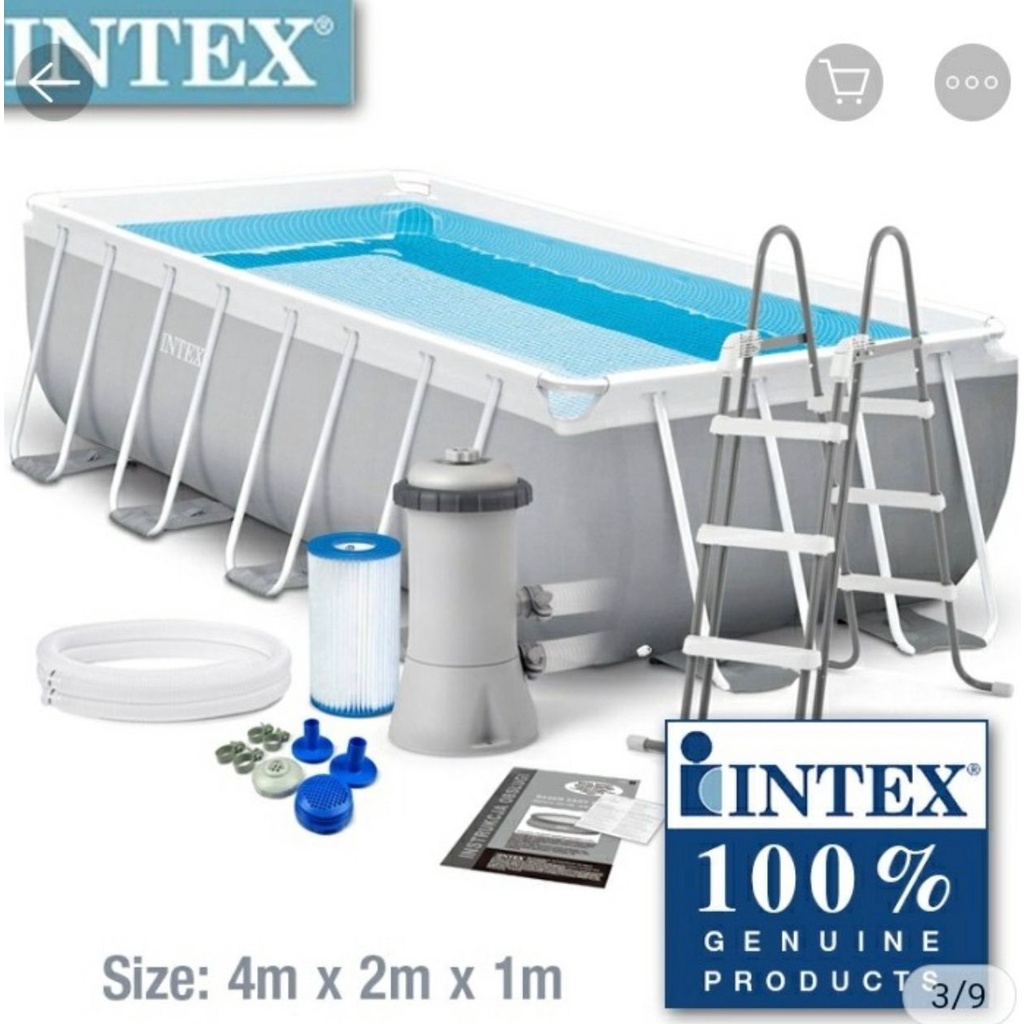 Piscine Intex 4x2x1