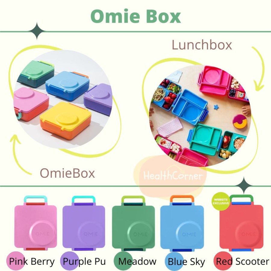Jual OMIEBOX V2 Insulated Lunch Box Bento Kotak Bekal Kotak Makan Anak ...