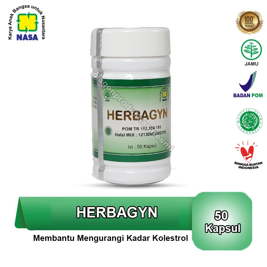 Jual Herbagyn Nasa Obat Kolestro Dan Darah Tinggi Herbal Alami | Agen ...