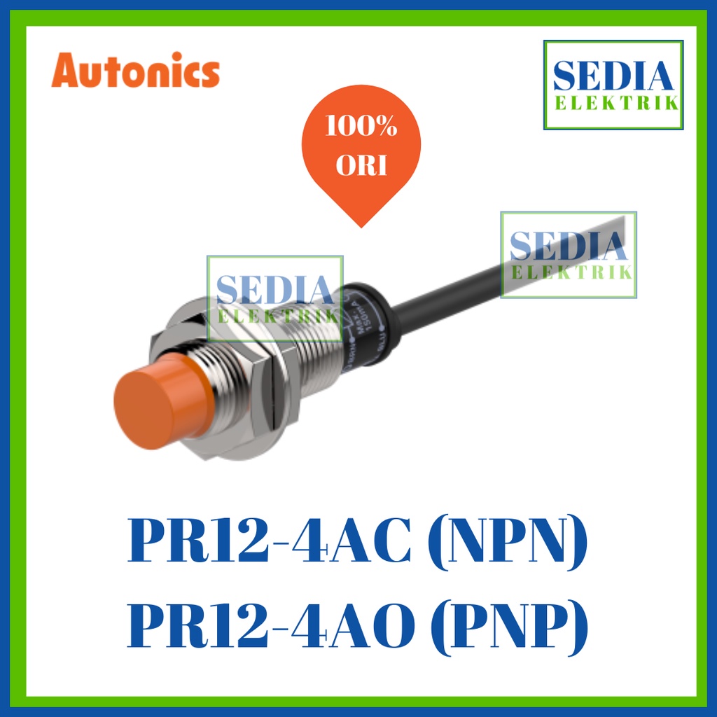 Jual AUTONICS PR12-4AC PR12-4AO PR12 4AC 4AO PROXIMITY SENSOR | Shopee ...