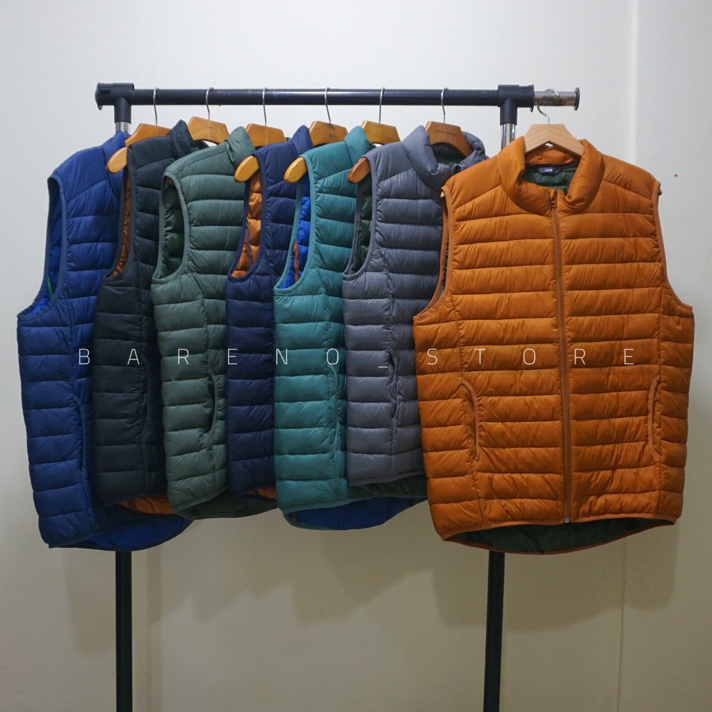 Jual Jaket Rompi Puffer/ Rompi Muslim / Vest Motor / Rompi Vespa ...