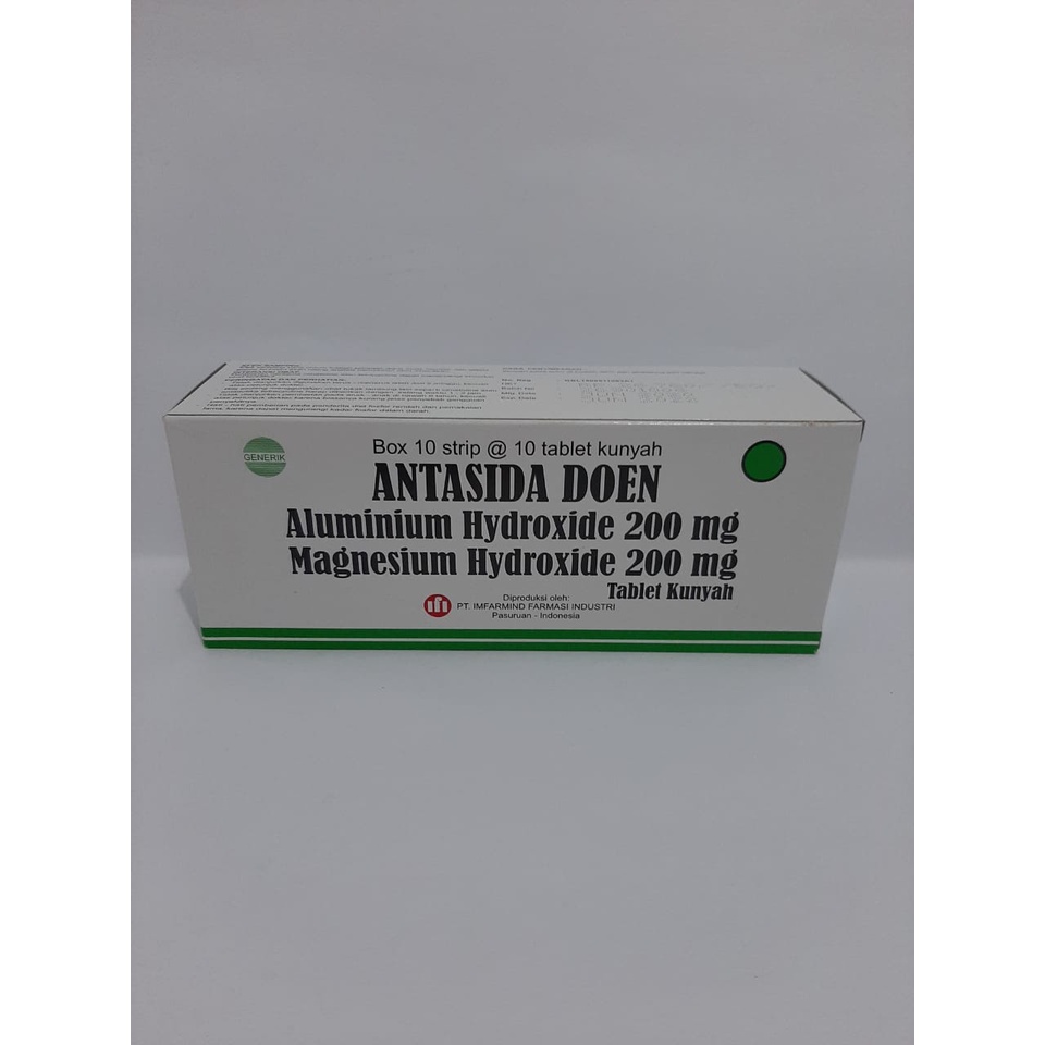 Jual Antasida Doen Ifi (1 Box = 10 Strip = 100 pcs) | Shopee Indonesia