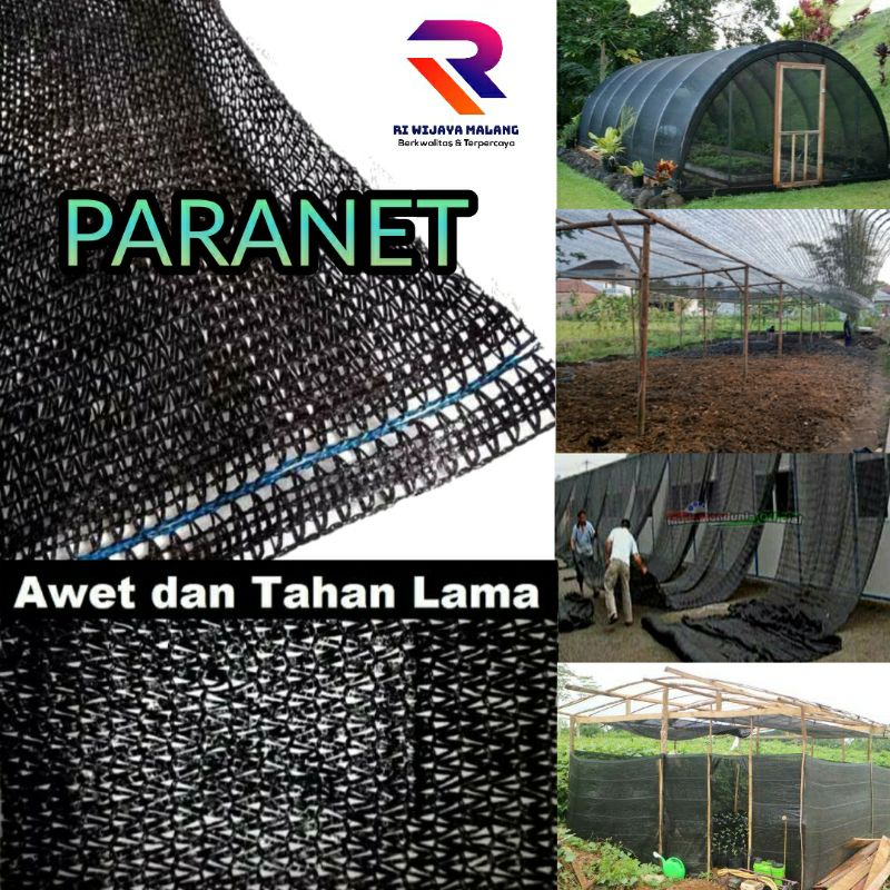 Jual PARANET ECER LEBAR 3 METER / JARING PARANET MURAH / JARING HITAM ...