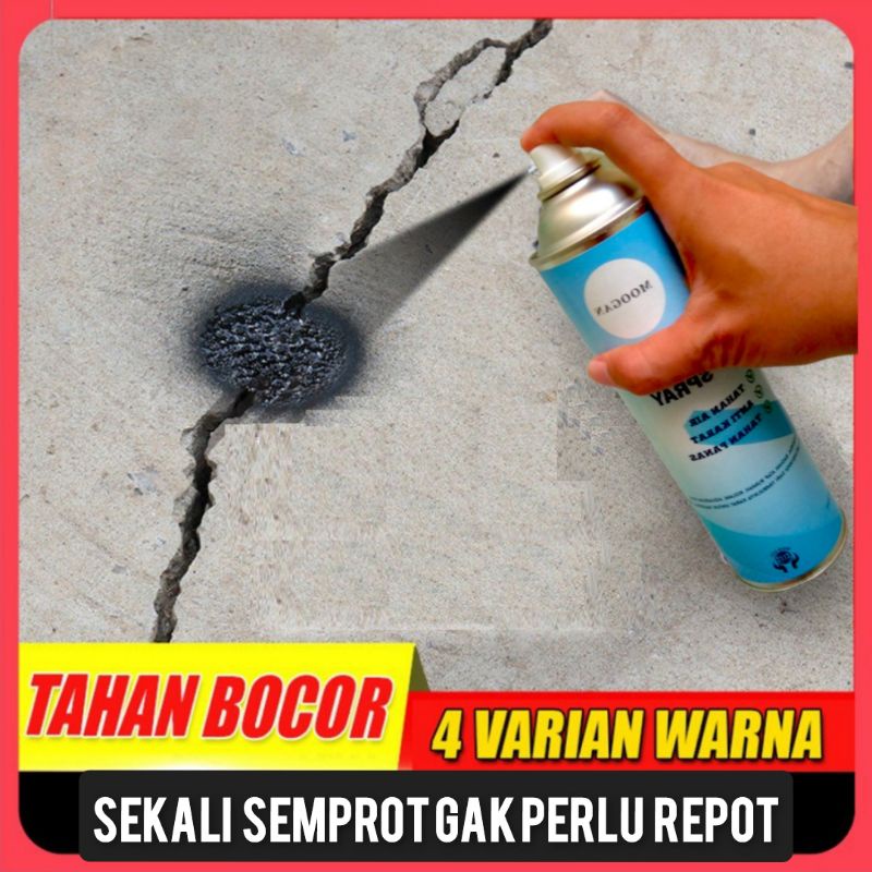 Jual Spray Anti Bocor Waterproof / Tambal Atap Talang Genteng Tembok ...