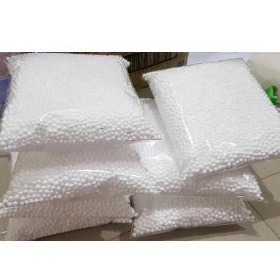 Jual Styrofoam putih foam bubble kemasan plastik 20x30 berat 25 gr ...