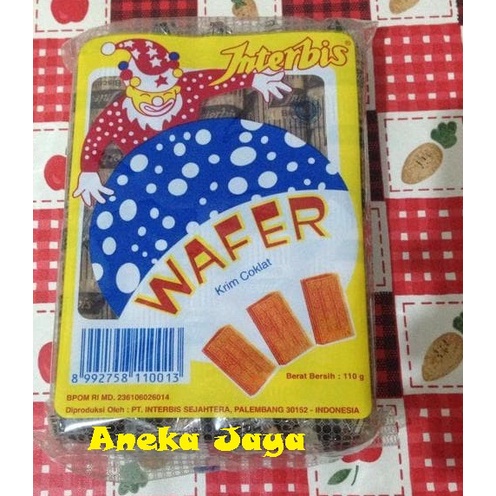 Jual Interbis Wafer Krim Coklat / Roti Es 110g | Shopee Indonesia
