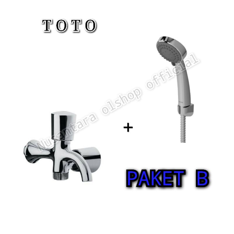 Jual SHOWER SET TOTO + KRAN CABANG SHOWER TOTO PAKET SHOWER TOTO | Shopee Indonesia