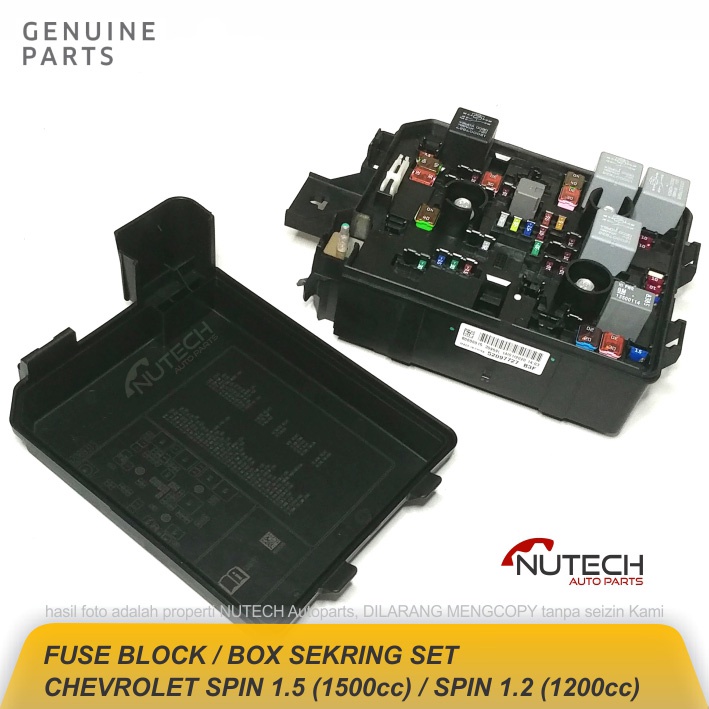 Jual Fuse Block Box Kotak Sekring Sekering Chevrolet Spin 1.2 1.5 ...