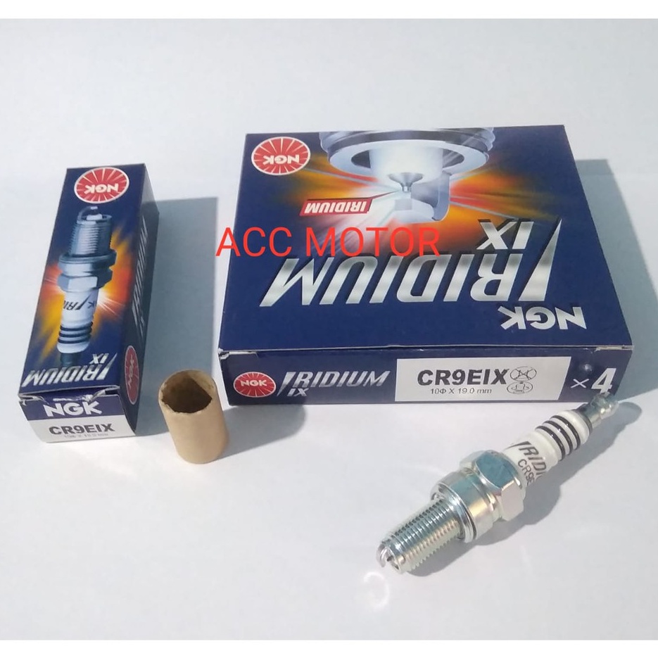 Jual Busi Motor NGK Iridium Kawasaki Ninja ER6N 650 1000 Z1000 Versys W800 CR9EIX | Shopee Indonesia