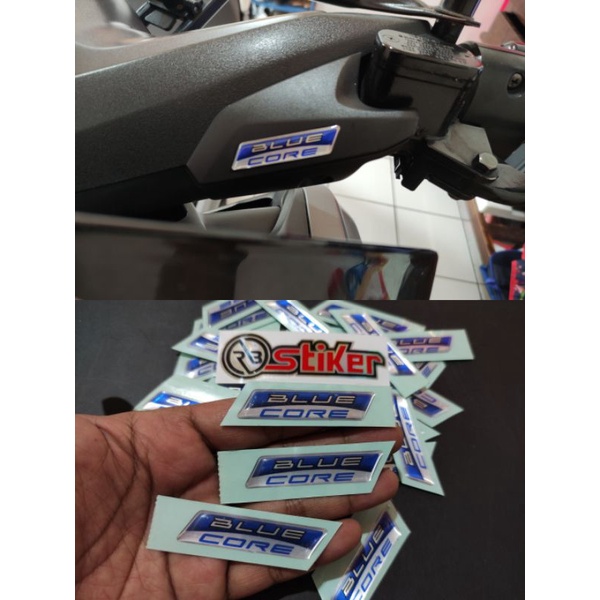 Jual Sticker timbul bluecore emblem bluecore acesoris variasi motor ...
