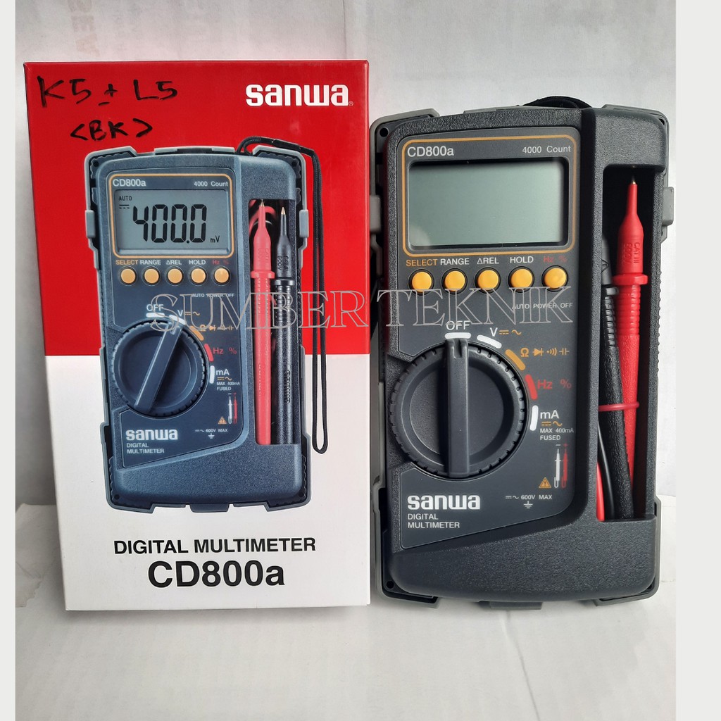Jual Digital Multimeter Sanwa CD800a Made in China | Shopee Indonesia