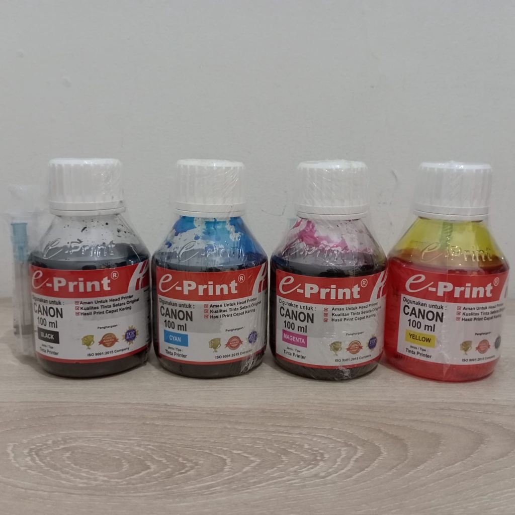 Jual Tinta Printer e-Print Canon 100ml 1 set | Shopee Indonesia