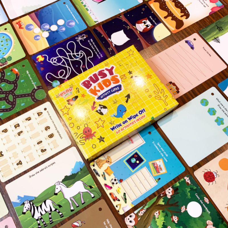 Jual BUSY KID /ACTIVITY CARD | Shopee Indonesia