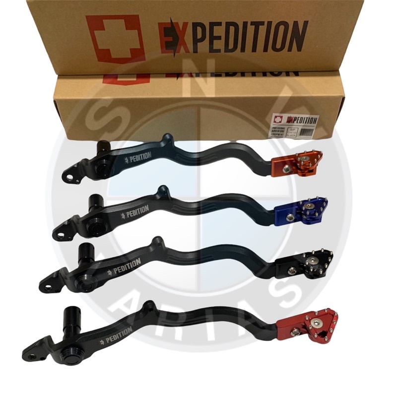 Jual pedal rem expedition full cnc crf 150l klx dtracker dan wr155 tuas ...