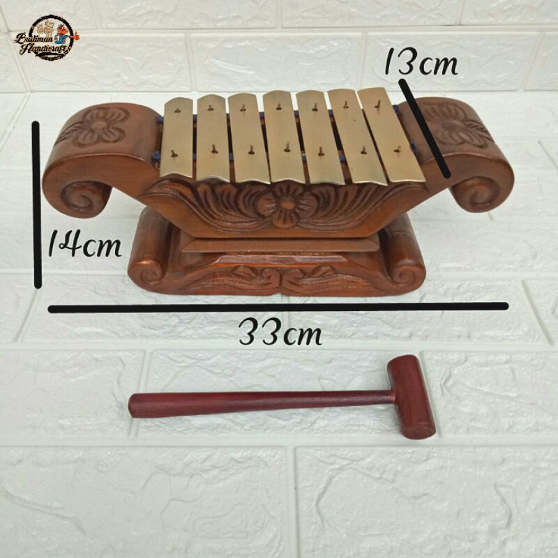 Jual Alat Musik Traditional Saron Gamelan 7 Bilah | Shopee Indonesia