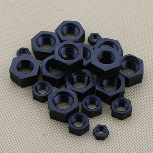 Jual 6Pcs Nylon Hex Nut mur untuk baud screw plastik Plastic Nylon M4 ...