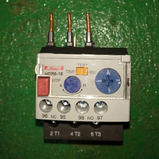 Jual HIMEL Thermal Overload Relay HDR6187 (5 - 7A) | Shopee Indonesia