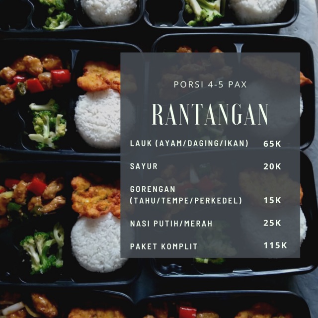 Jual Rantangan 4-5 pax | Shopee Indonesia