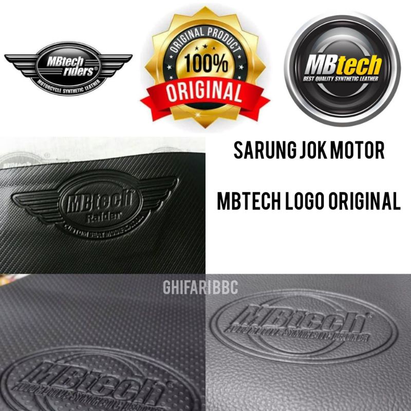 Jual Sarung/kulit jok motor MBTECH Ori logo printing | Shopee Indonesia