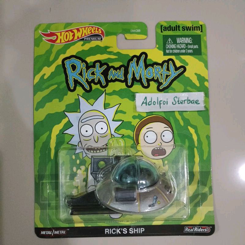 Jual hotwheels hot wheels premium rick's ship adult swim ufo capsule ...