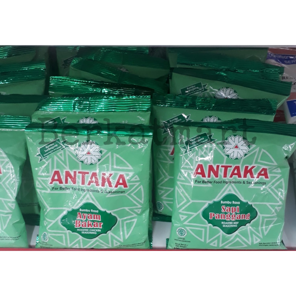 Jual ANTAKA BUMBU TABUR SIAP PAKAI Serbaguna Halal 100 Gram | Shopee ...