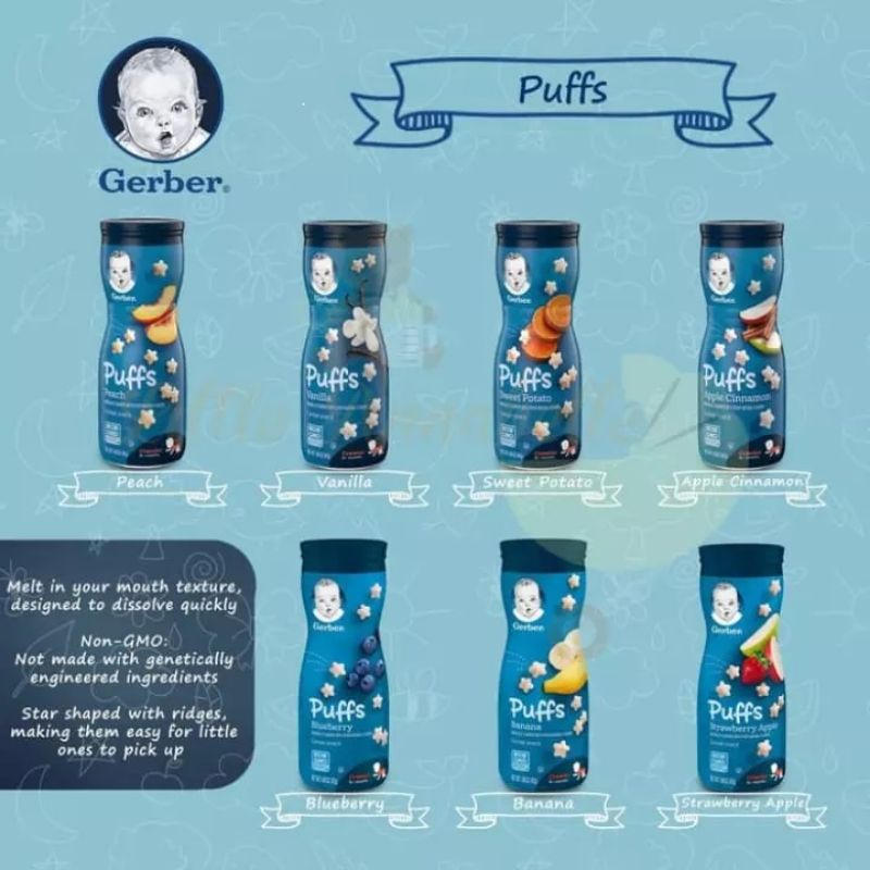 Jual gerber puffs | Shopee Indonesia