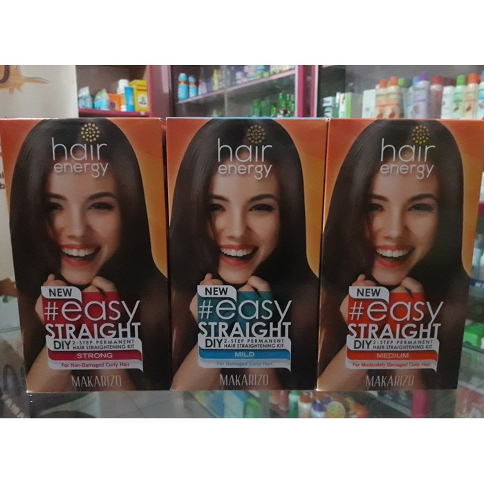 Jual Makarizo Hair Energy Easy Straight Pelurus Obat Smoothing 120ml ...