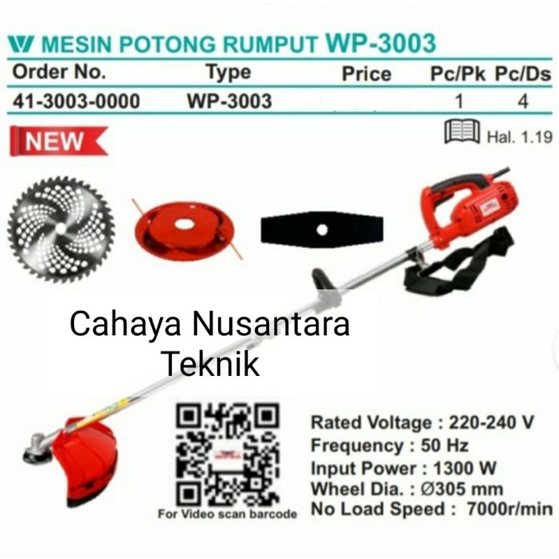 Jual Mesin Potong Rumput Listrik Wipro 3 In 1 | Shopee Indonesia