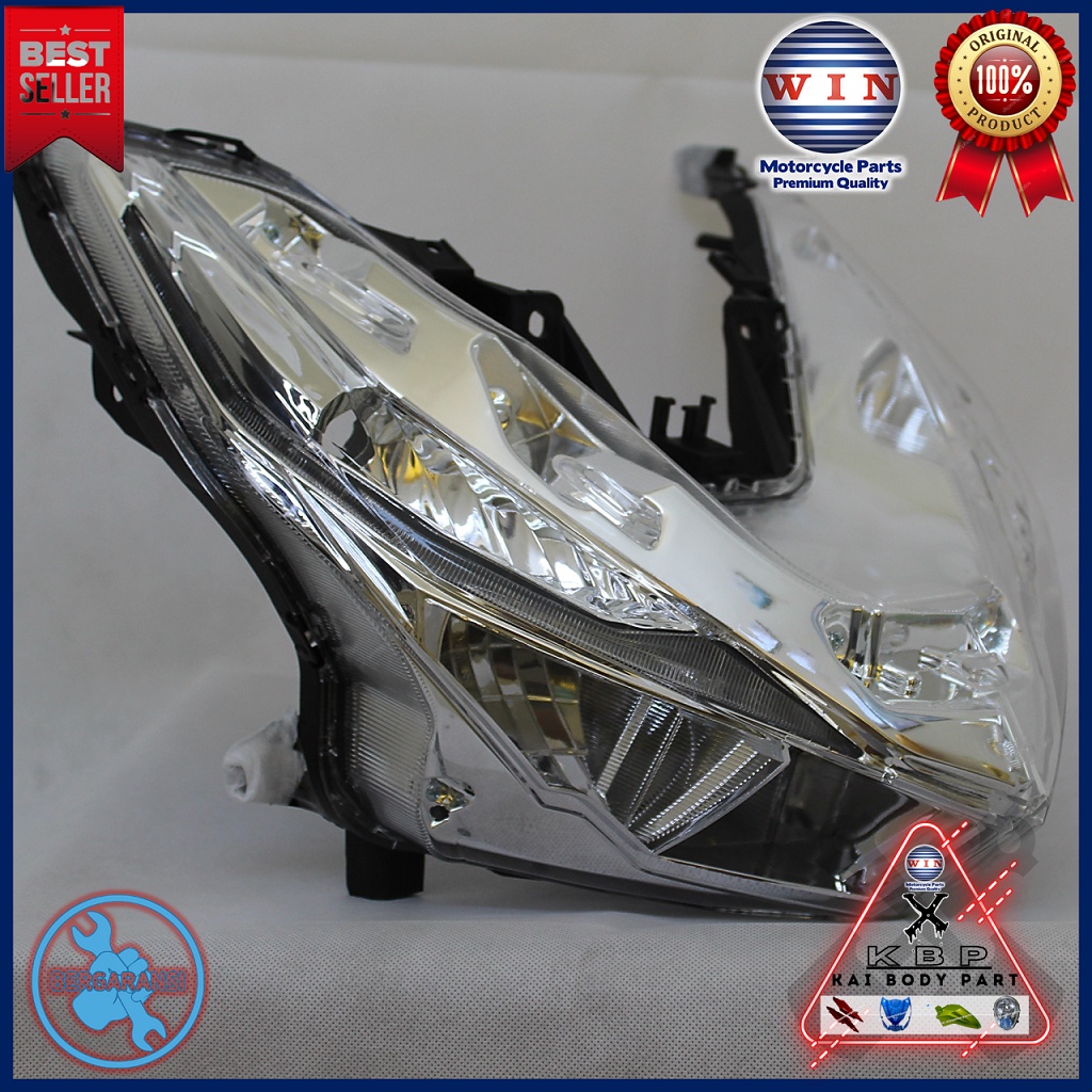 Jual Lampu depan motor Vario ESP Techno LED old 125 150 2016 2017 | reflektor LED old honda ...