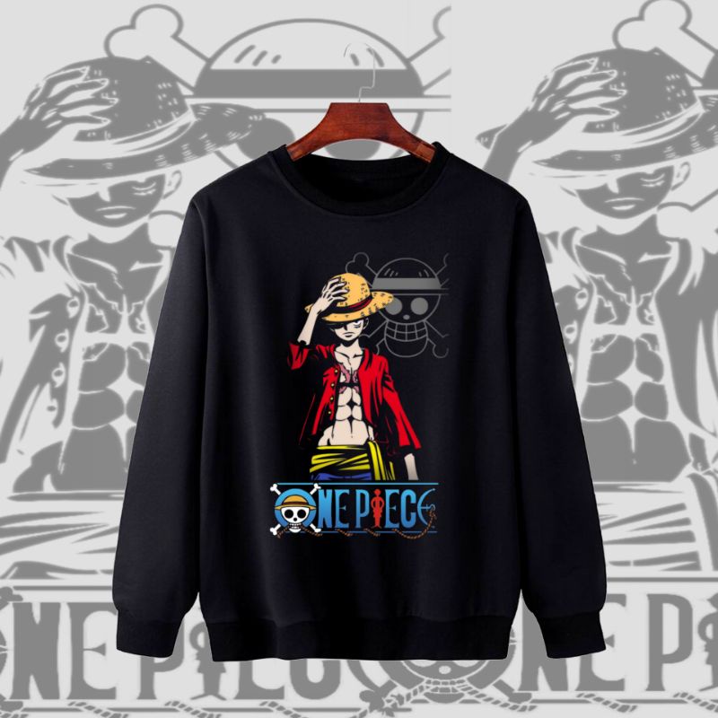 Jual COD MUGIWARA CLOTHES Sweater one piece sweater mugiwara sweater ...