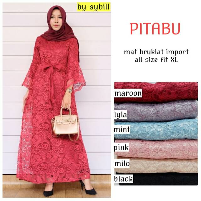 Jual Pitabu Dress (Sybill) | Shopee Indonesia