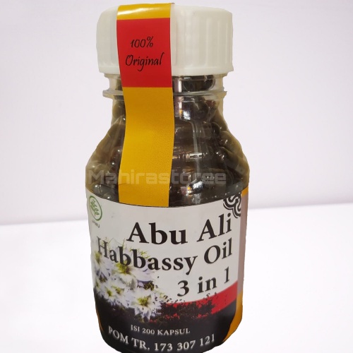 Jual ABU ALI HABBASSY OIL 3IN1 200 KAPSUL 100% ORIGINAL | Shopee Indonesia