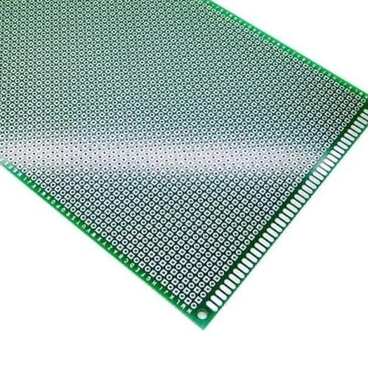 Jual PCB lubang Double Layer Trough Hole 12x18 cm PCB 12*18 Dua Sisi ...