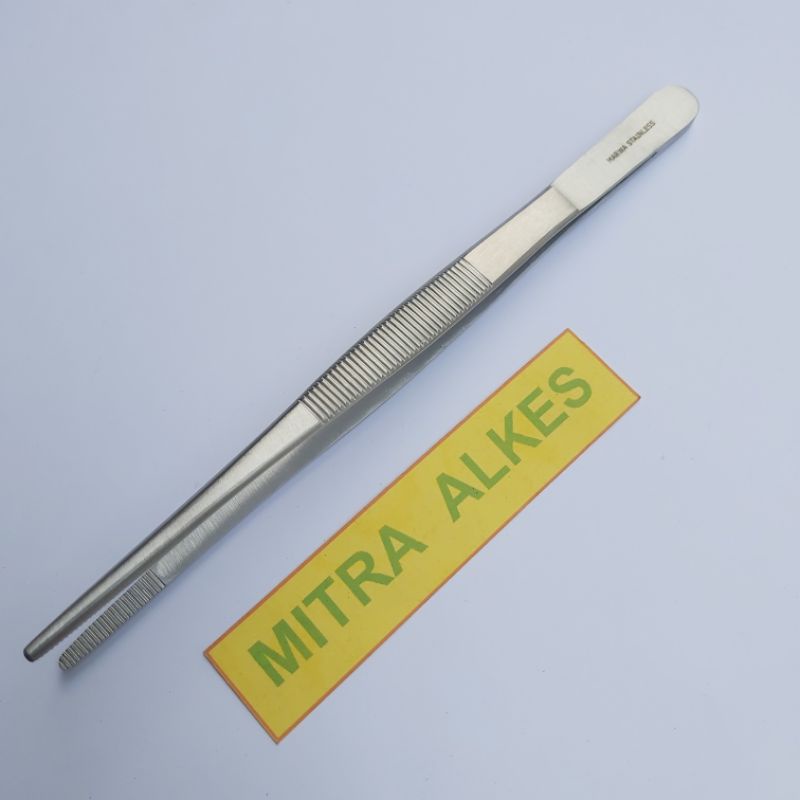 Jual Pincet Anatomi 18 Cm. Pinset Anatomi 18cm. Anathomis Pinset 18cm ...