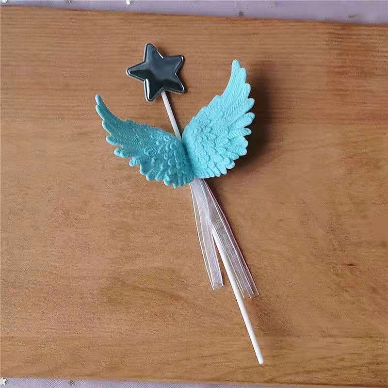 Jual CCB08 Cake Topper Fairy Wing Star Sayap Peri Bintang Disney Hiasan ...