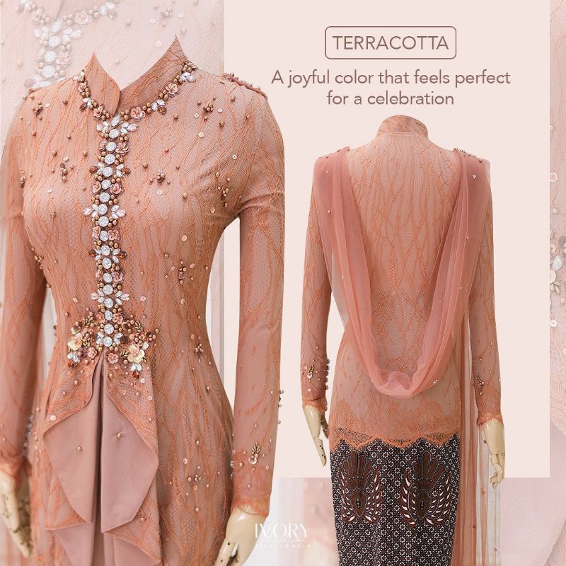 Jual KEBAYA MODEL IVORYSTUDIO KEBAYA BRIDESMAIDS KONDANGAN KEBAYA ...