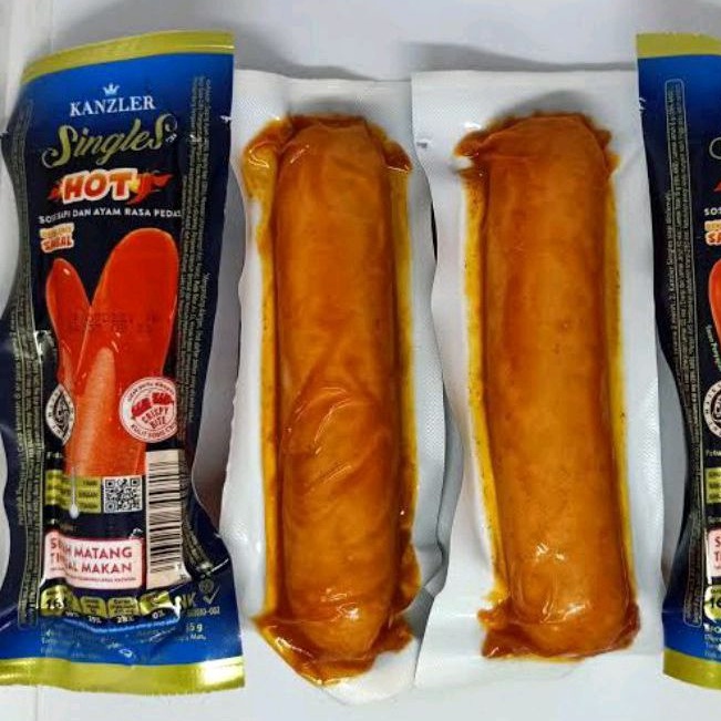 Jual Sosis Hot Kanzler Sosis Singles Hot Kanzler Sosis pedas Kanzler ...