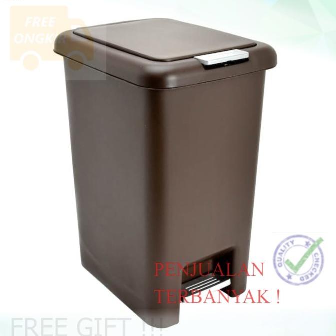 Jual KRISBOW TEMPAT TONG SAMPAH INJAK PEDAL PERSEGI 20 LTR/PEDAL BIN SQUARE | Shopee Indonesia
