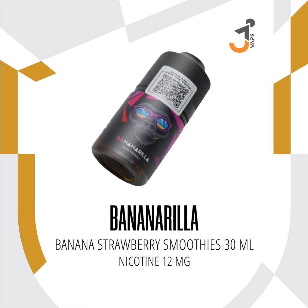 Jual BANANARILLA STRAWBERRY BANANA PODS FRIENDLY 30ML 12MG BY IJC E ...