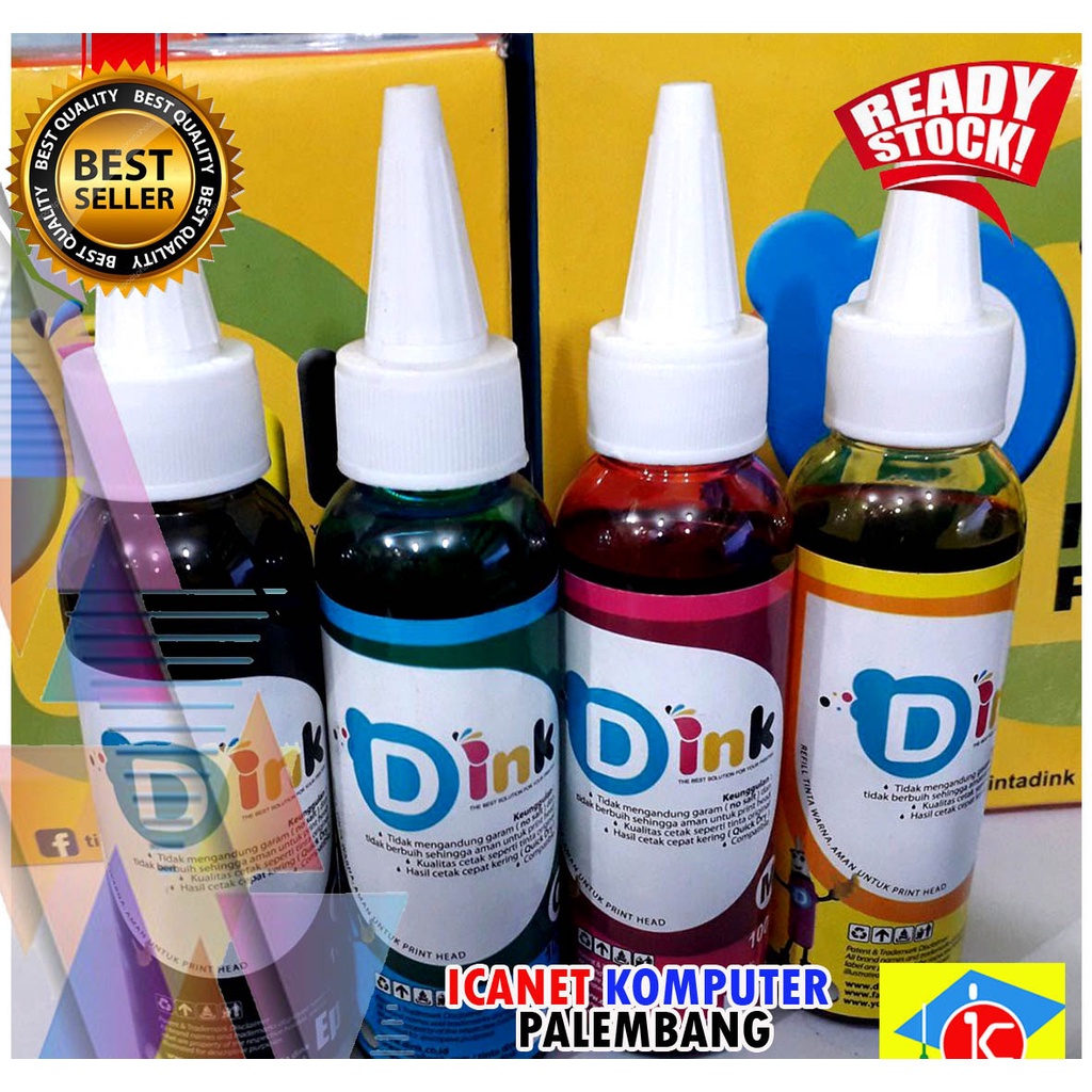 Jual Tinta D-Ink uk.100 ml Inkjet untuk Printer Canon | Shopee Indonesia