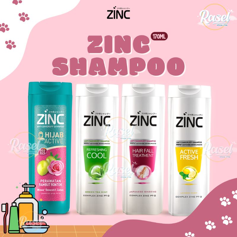 Jual Zinc Shampoo 170ml | Shopee Indonesia