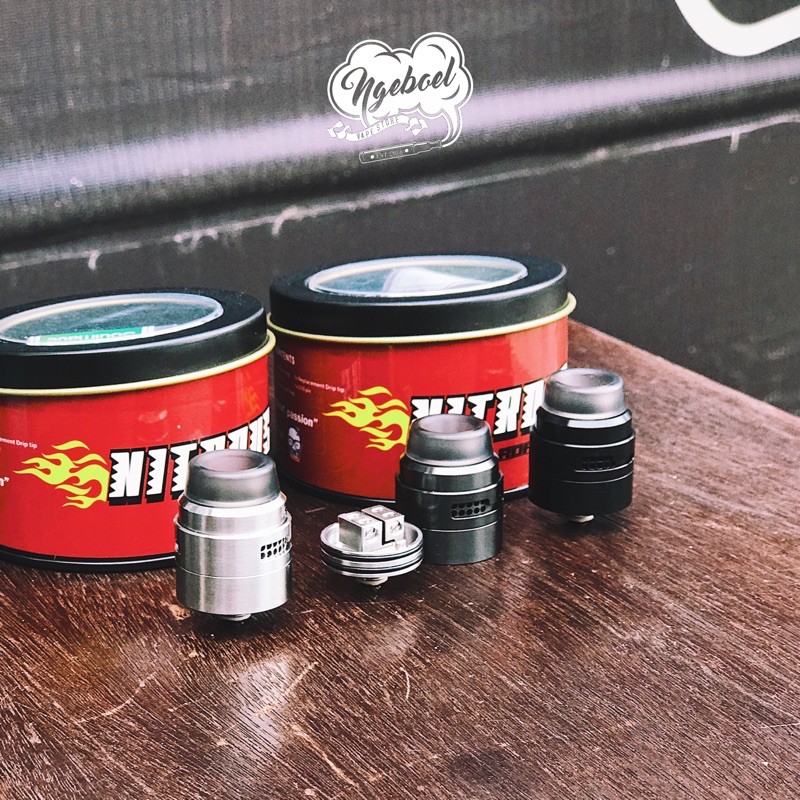 Jual NITROUS RDA AUTHENTIC 22mm single coil | Shopee Indonesia