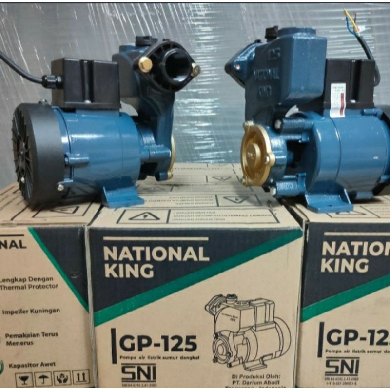 Jual Pompa Air Listrik Sumur Dangkal NATIONAL GP-125 | Shopee Indonesia