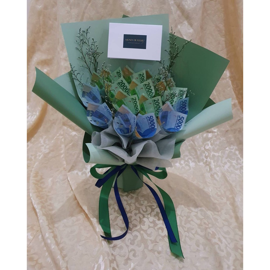Jual Money Rose Bouquet / Buket Uang / Buket Bunga / Buket Duit ...