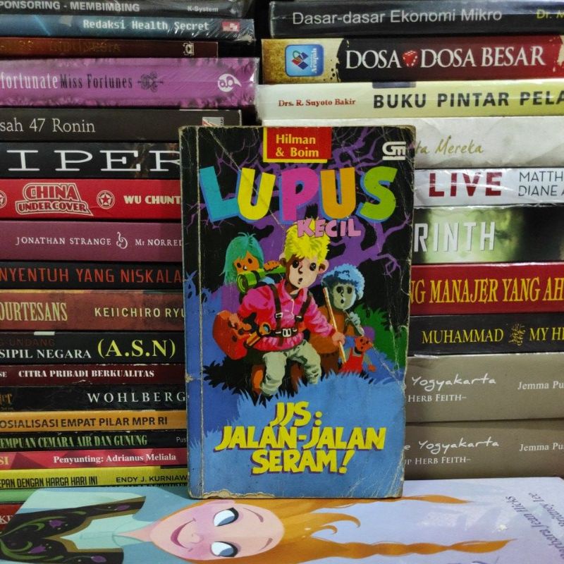 Jual BUKU ORIGINAL LUPUS HILMAN & BOIM JJS: JALAN-JALAN SERAM! BEKAS ...