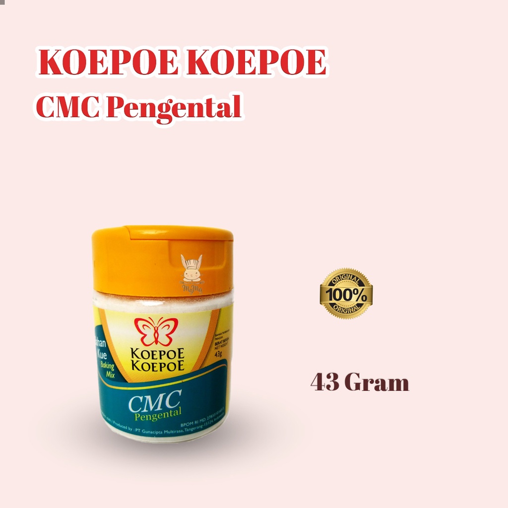 Jual CMC koepoe koepoe, pengental makanan 43gram | Shopee Indonesia