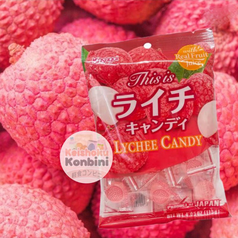 Jual Kasugai Lychee Candy / snack jepang / permen jepang / permen leci ...