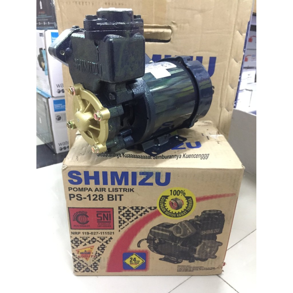 Jual POMPA AIR SHIMIZU PS-128 BIT ORIGINAL GARANSI 1 TH | Shopee Indonesia